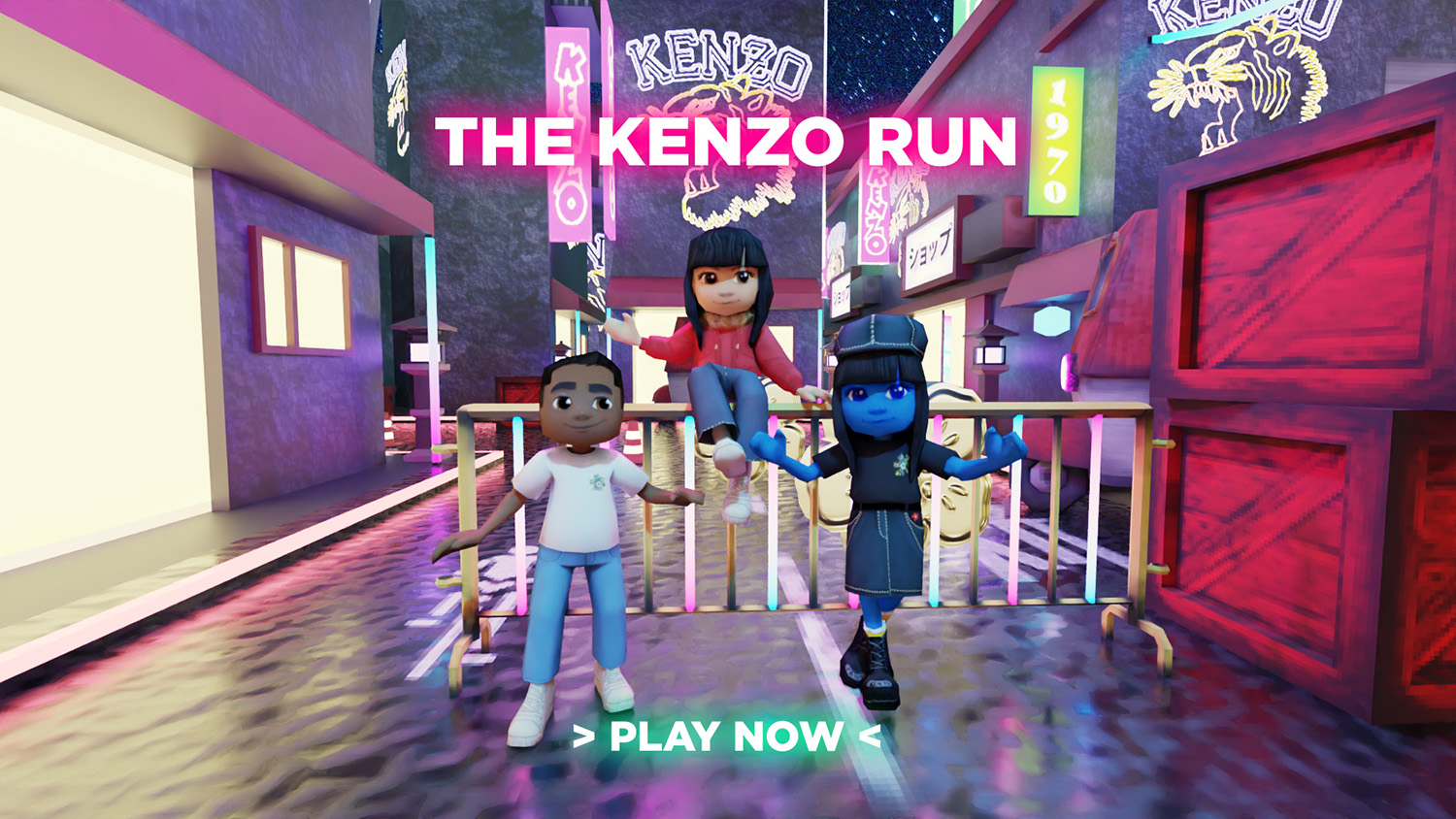KENZO VIRTUAL VIDEO GAME “THE KENZO RUN” | SWAG HOMMES