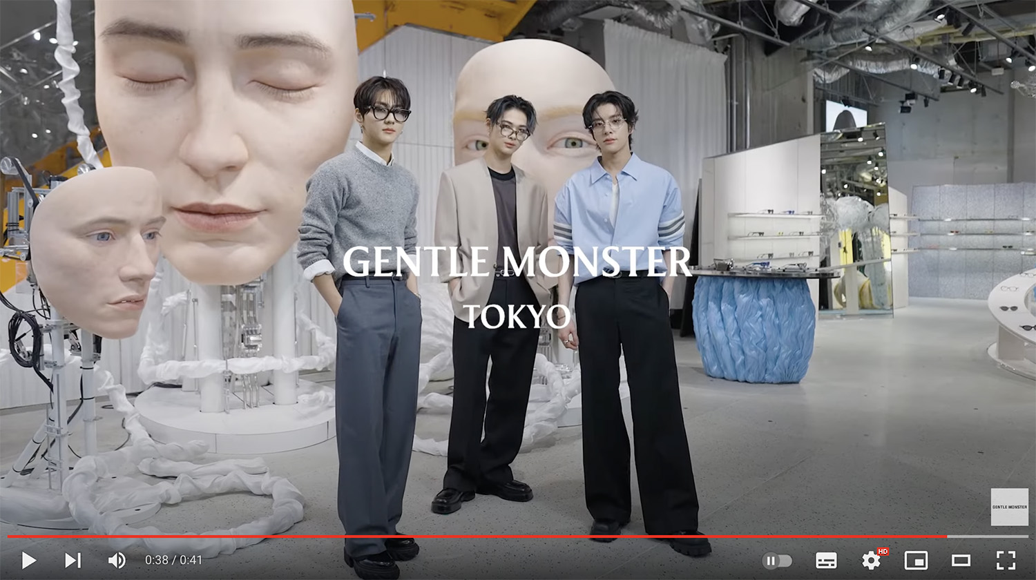 GENTLE MONSTER TOKYO AOYAMA FLAGSHIP STORE OPEN! | SWAG HOMMES