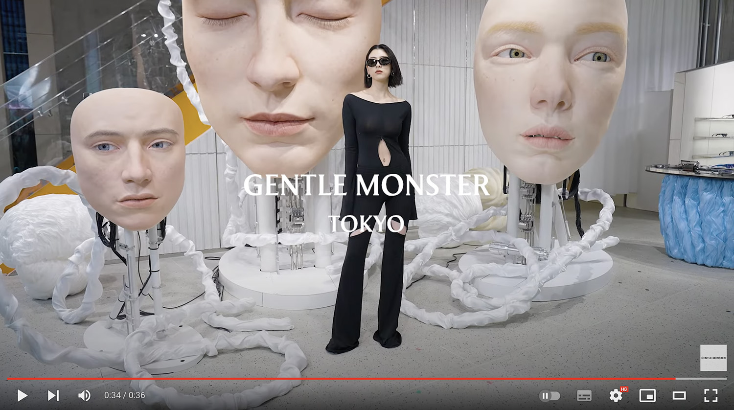 GENTLE MONSTER TOKYO AOYAMA FLAGSHIP STORE OPEN! | SWAG HOMMES