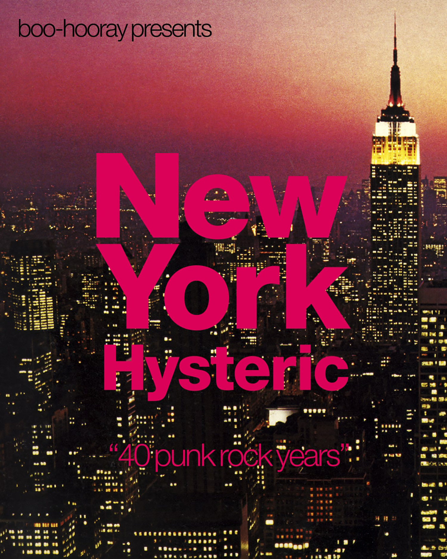 NEW YORK HYSTERIC: 40 PUNK ROCK YEARS | SWAG HOMMES